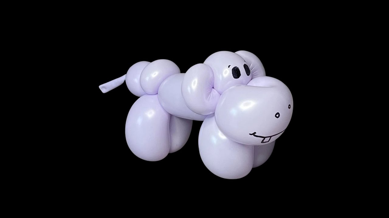 Balloon Hippo 🦛 - YouTube