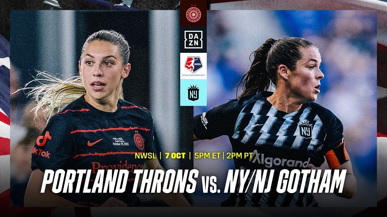 PORTLAND THORNS VS. NJ / NY GOTHAM | NWSL MATCHDAY 21 LIVESTREAM - YouTube