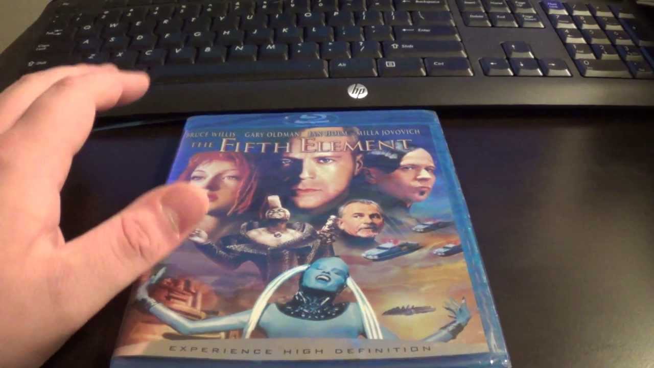 The Fifth Element Blu Ray Unboxing - YouTube