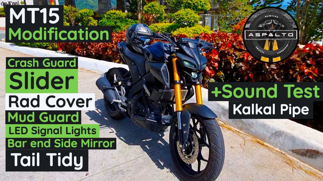 Yamaha MT15 Modification - YouTube