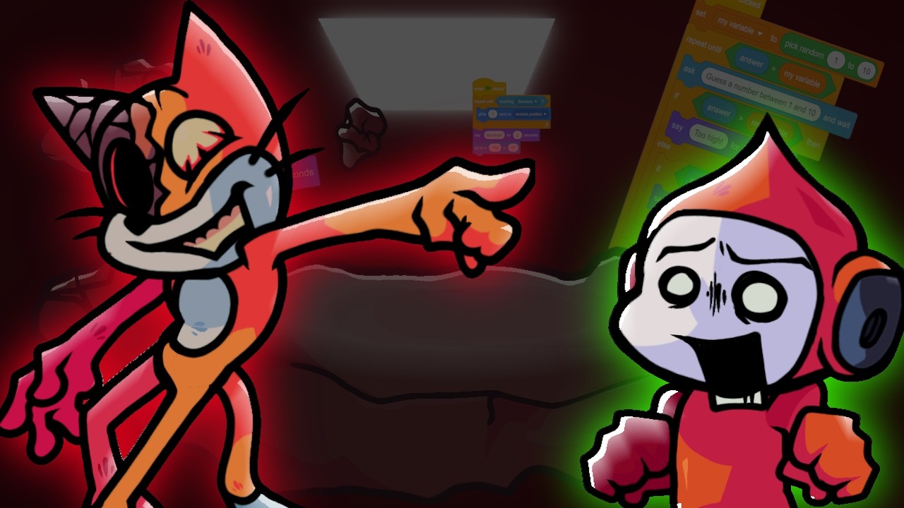 [FNF] coded insanity - scratch aethos (canceled build) - YouTube