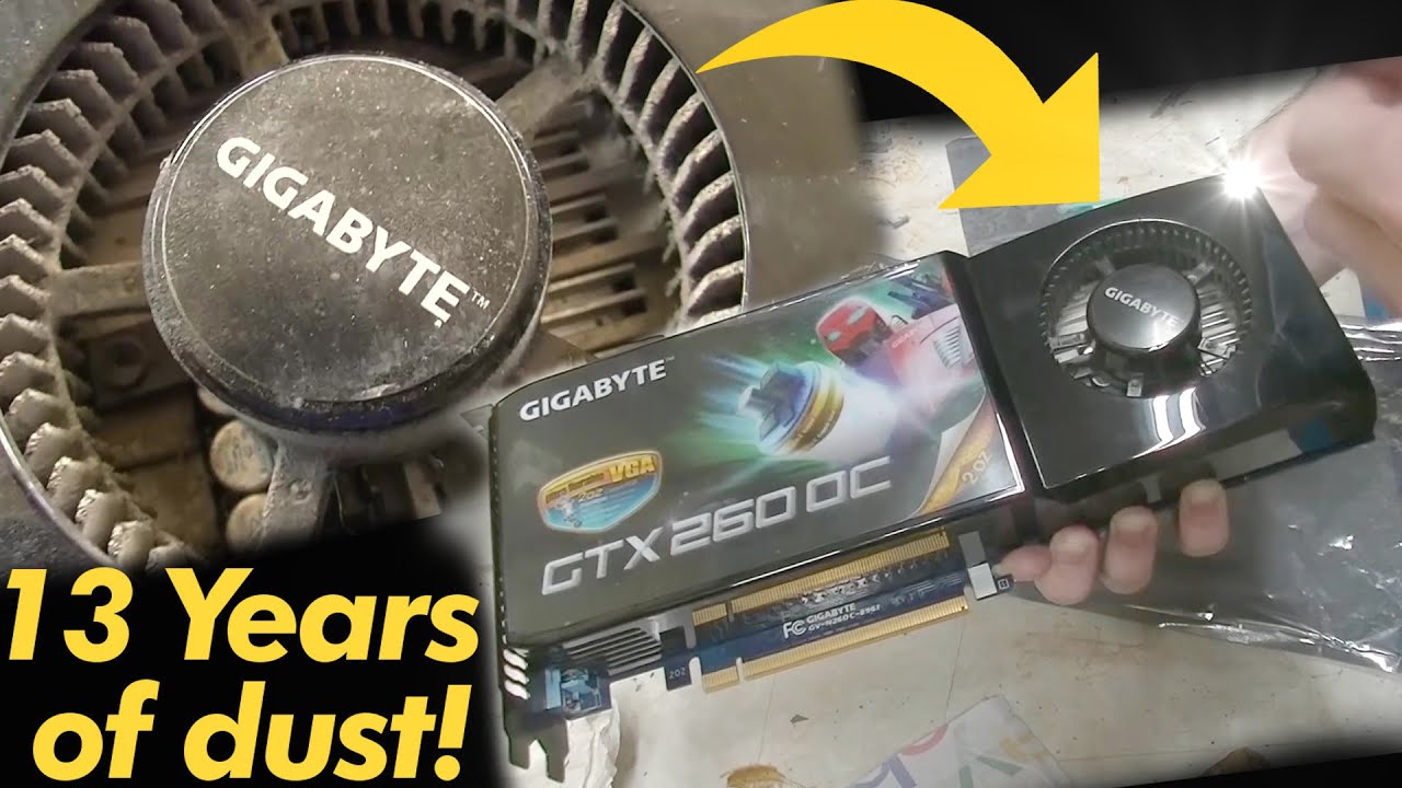 13 YEARS of GPU Dust Dusted! - YouTube