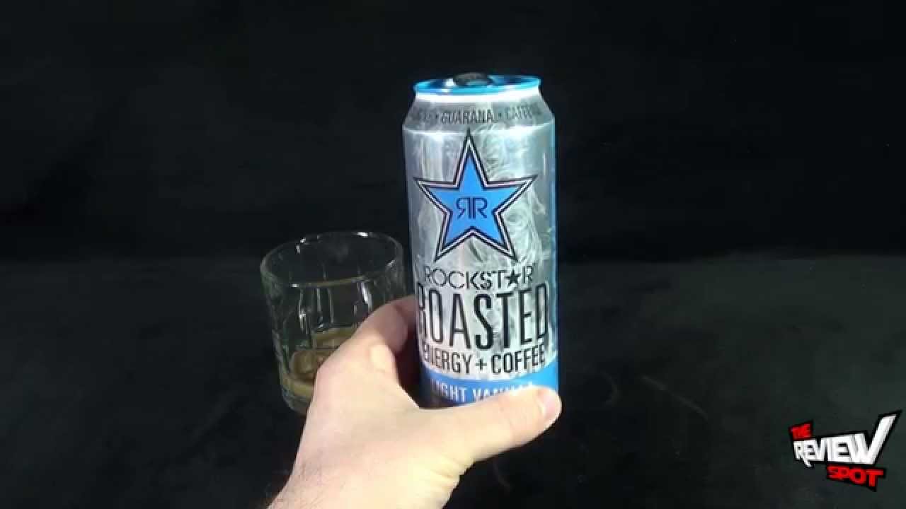 Random Spot - Rockstar Roasted Energy+Coffee Light Vanilla Energy Drink ...