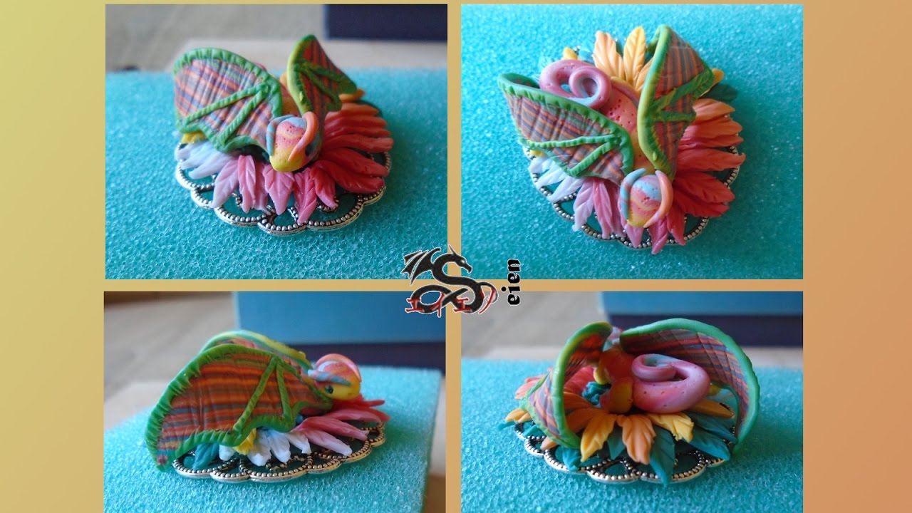 Tutorial Dragón en Fimo - YouTube