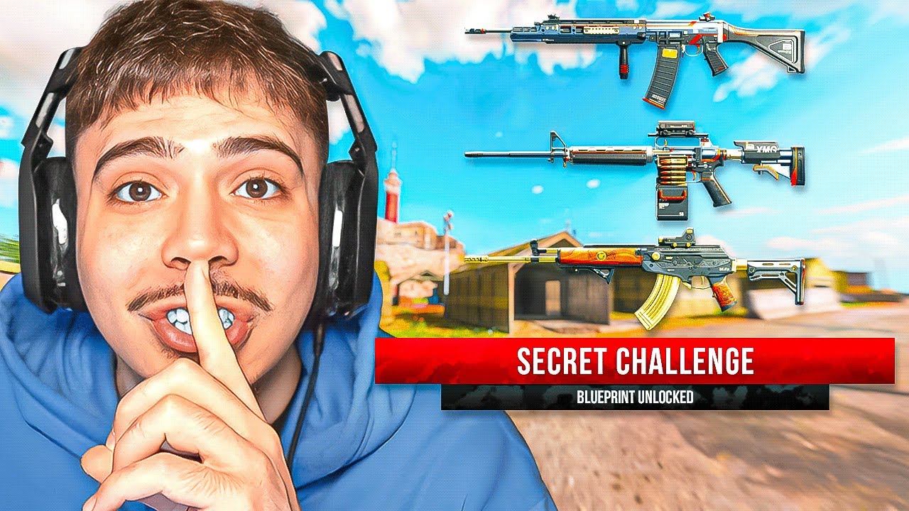 I Unlocked the New SECRET GUNS in Warzone 🤫 - YouTube