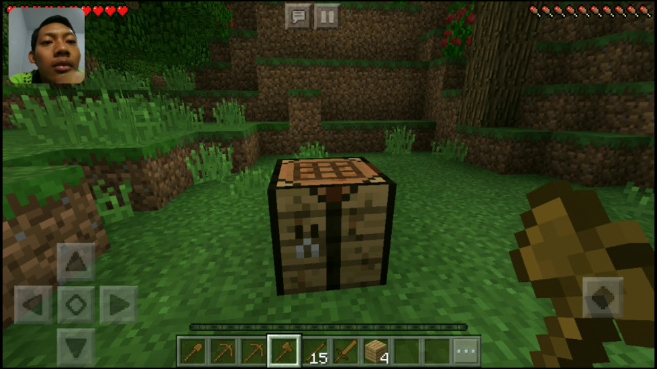 Membuat obor - Minecraft PE - YouTube