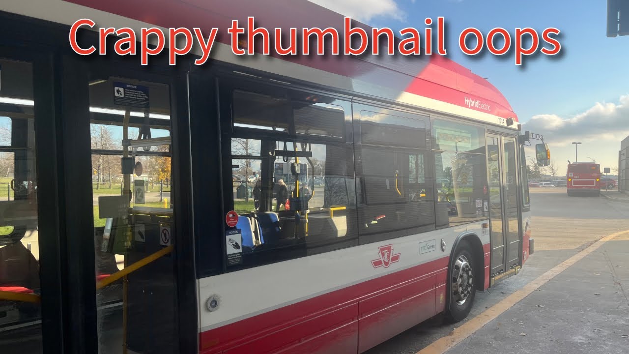 Toronto TTC 107 Alness Chesswood Bus Ride - Full Route Northbound 11/20 ...