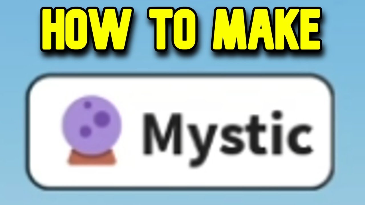 How to Make a Mystic in Aura Craft (Roblox) - YouTube