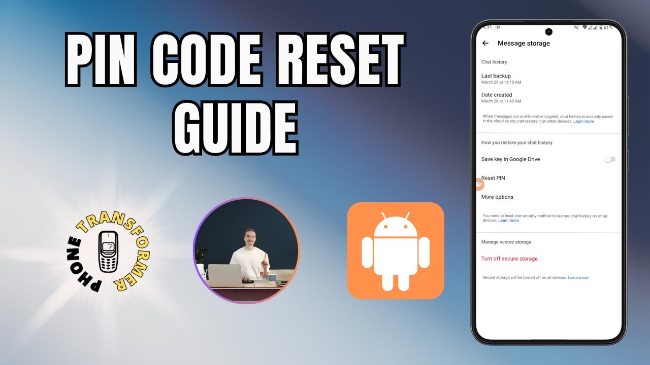 How To Reset Messenger PIN Code In Mobile - Step-by-Step Guide - YouTube