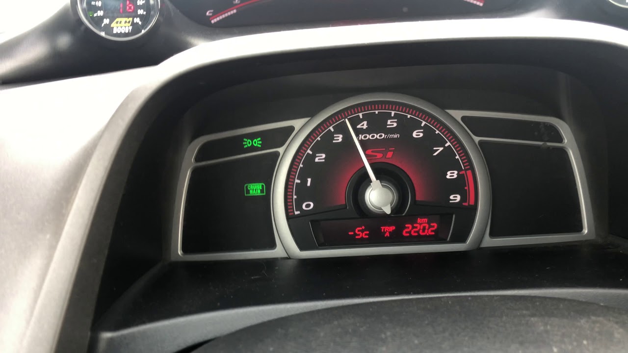 8th Gen Civic Si with the full greddy turbo kit, Greddy Emanage ...