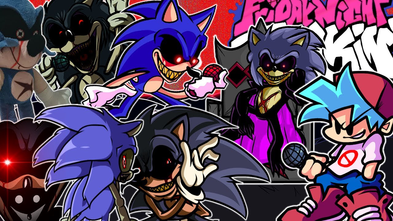 Friday Night Funkin' - V.S. Lord X War FULL WEEK - Sonic.EXE ...