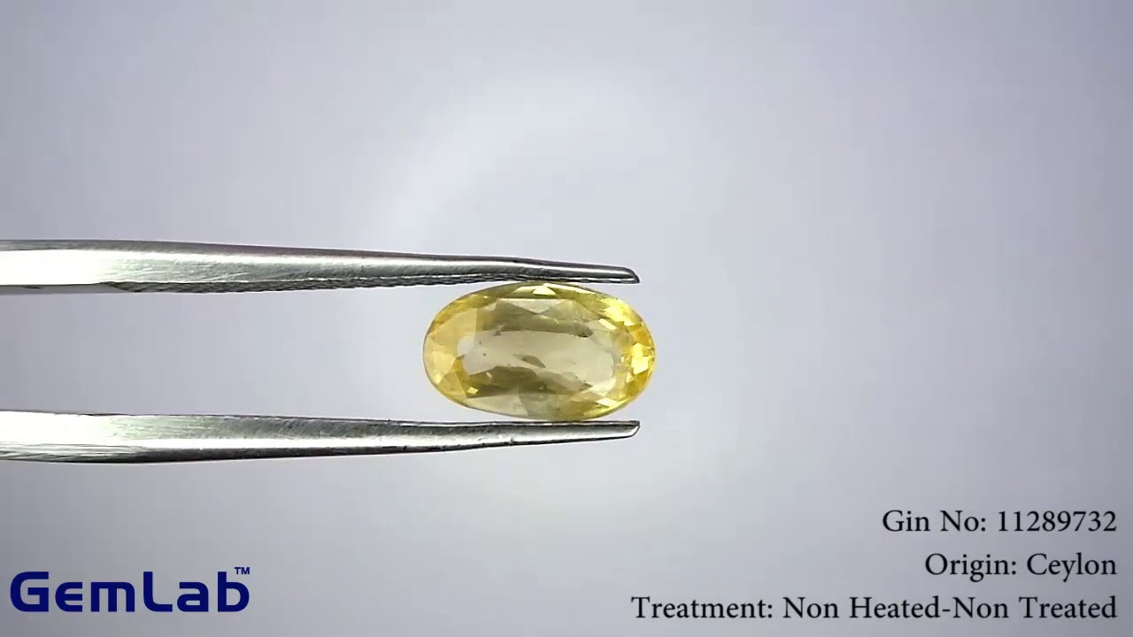 Yellow Sapphire (Pukhraj stone) for planet Jupiter, - YouTube