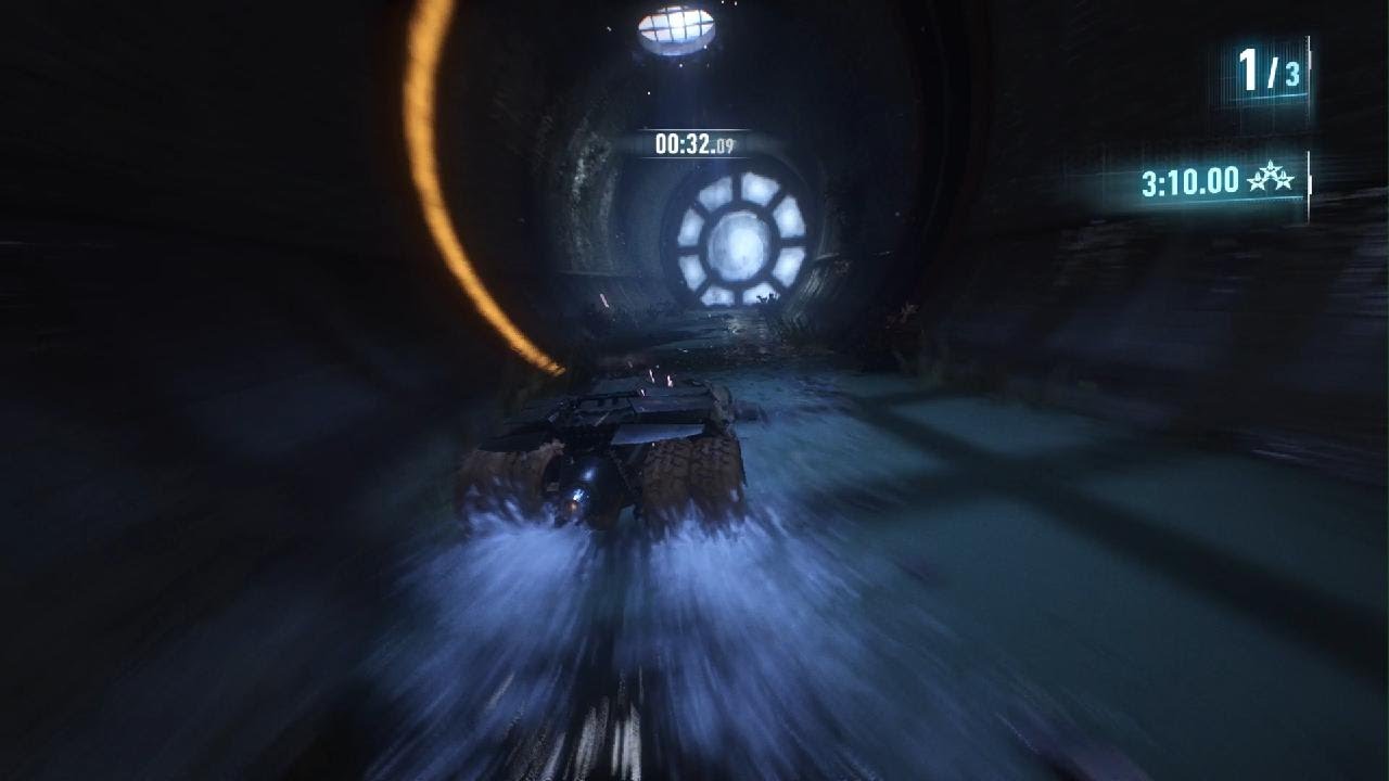 BATMAN: ARKHAM KNIGHT Cobblepot's Causeway 3 Laps (2008 Tumbler ...