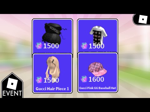 [EVENT] HOW TO GET 4 ITEMS IN THE GUCCI TOWN! | ROBLOX