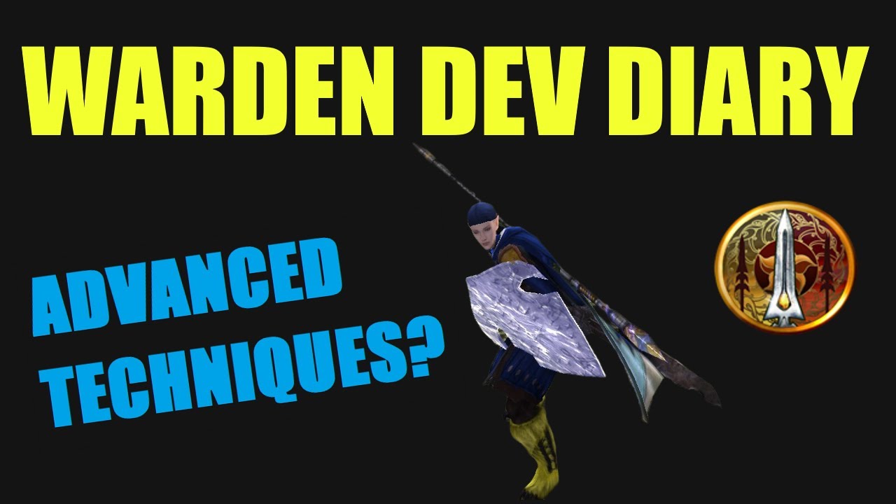 LOTRO: Warden Developer Diary First Impressions - YouTube
