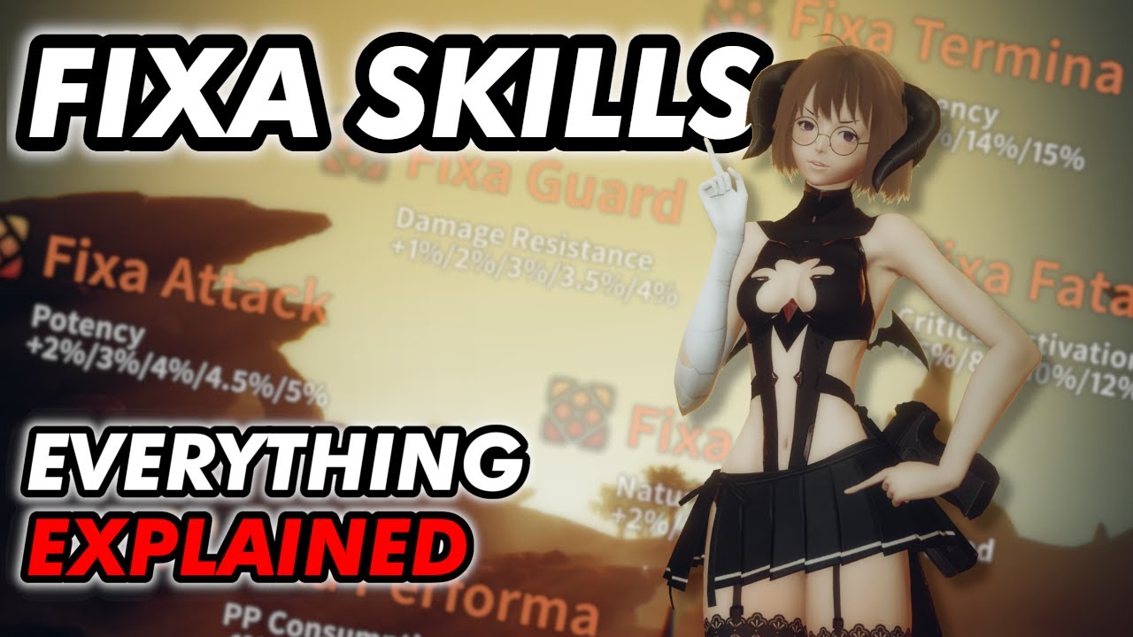[PSO2:NGS] What Are Fixa Skills? - YouTube
