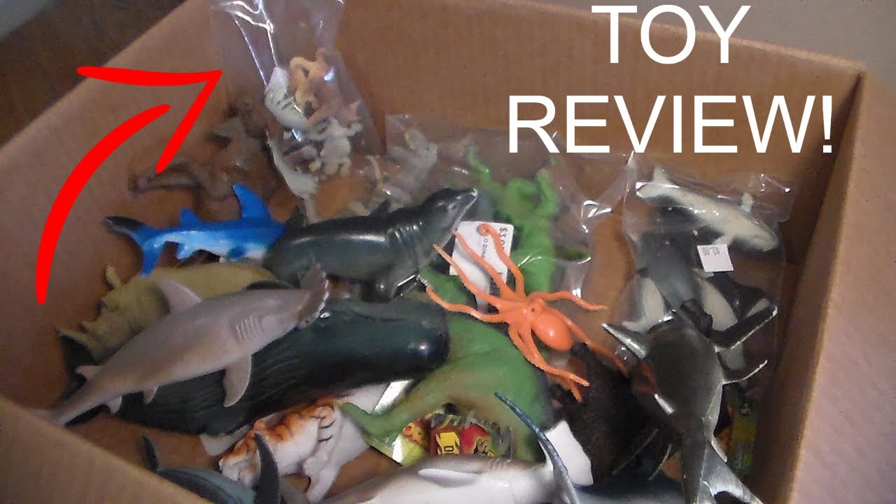 HUGE BOX OF TOY OCEAN ANIMALS AND DINOSAUR TOYS! Toy Shopping Toy HAUL ...