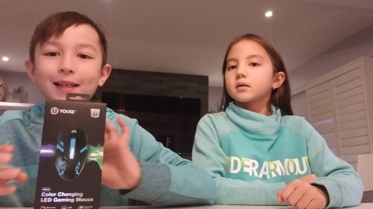 Unboxing of U Youse Colour Changing LED Gaming Mouse and How to Make ...