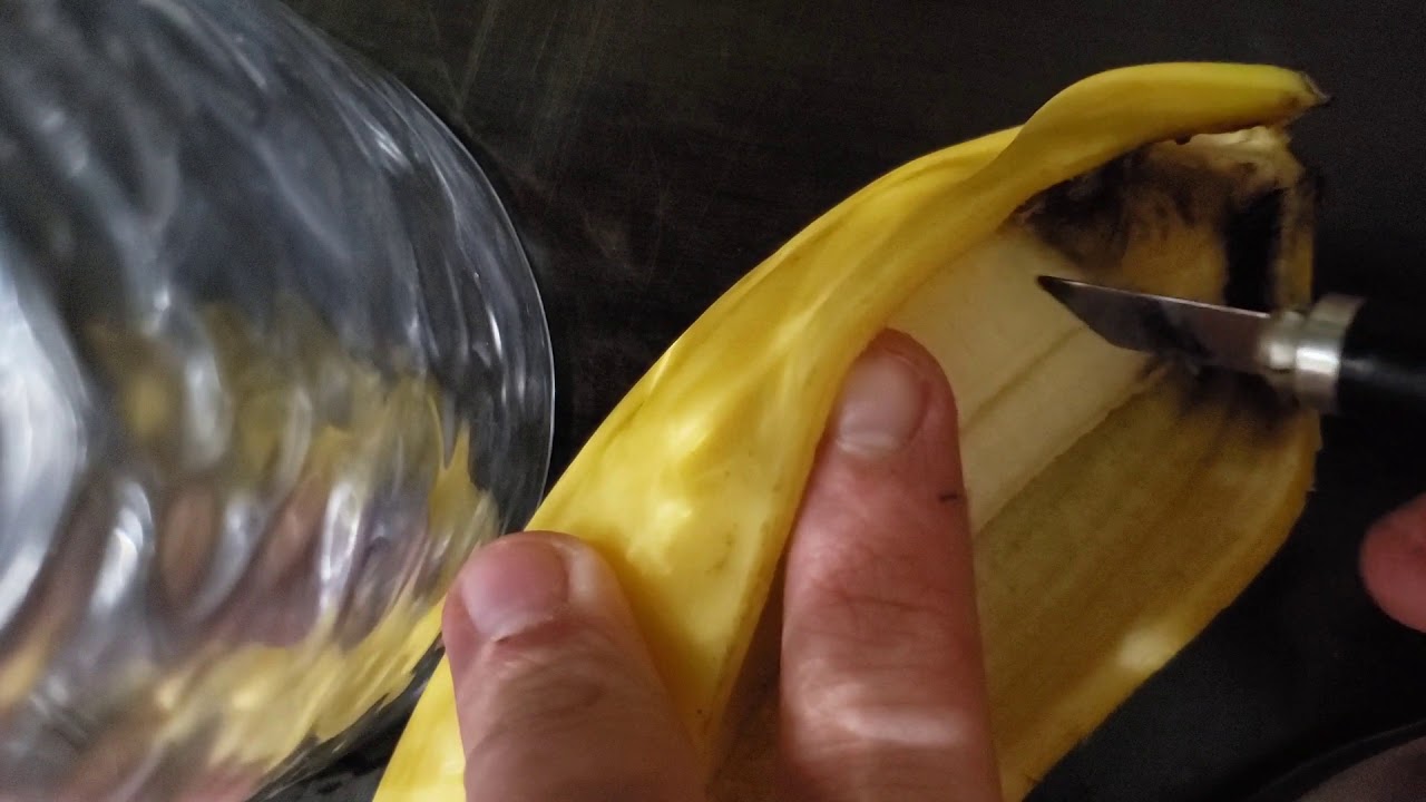 Banana disection | Uncut, Full-length + extra clone tissue removal ...