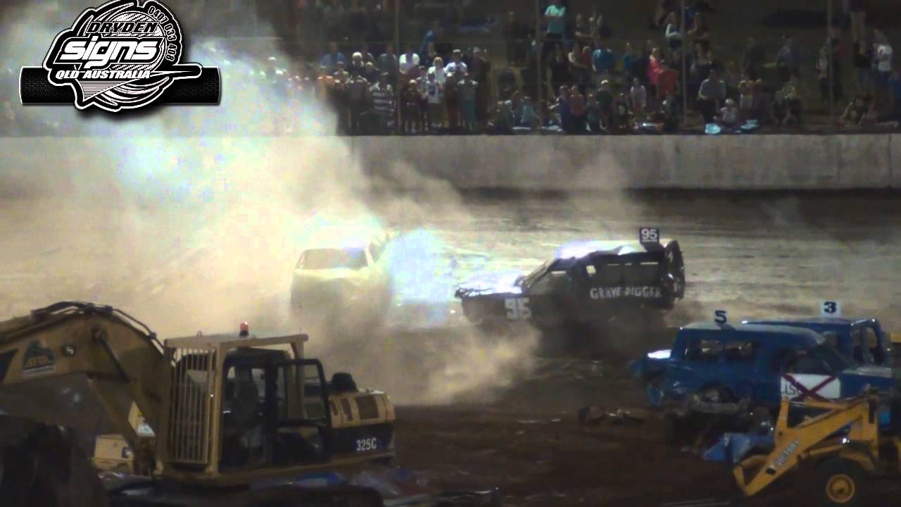Demolition Derby - Night of Destruction - Toowoomba Speedbowl - 25.10. ...