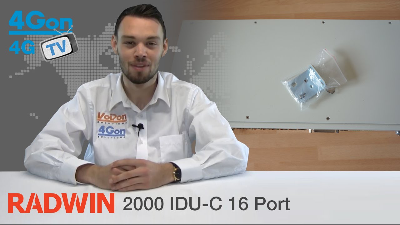 RADWIN 2000 IDU-C 16 Port Review / Unboxing - YouTube
