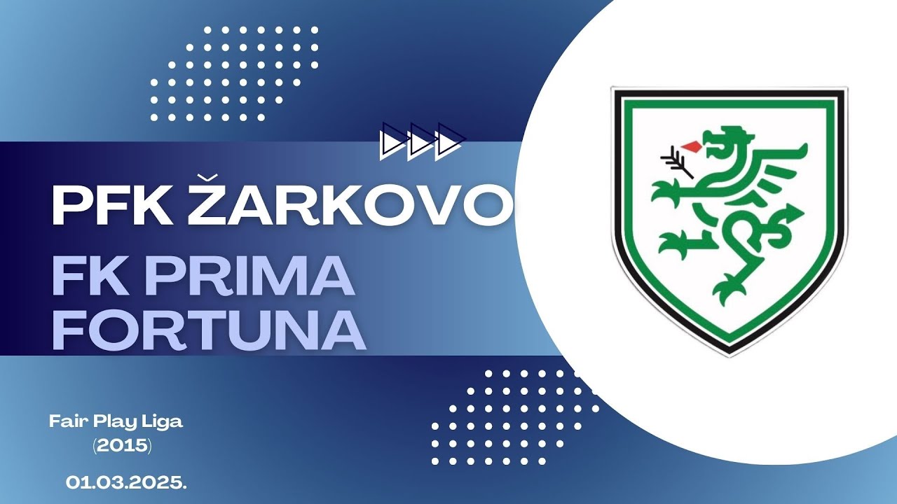 Zarkovo - Prima Fortuna 2-1 (2015) 01.03.25. - YouTube