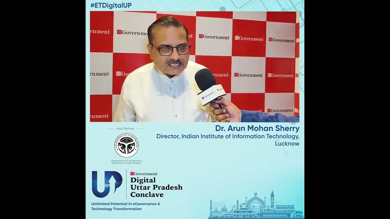 Dr. Arun Mohan Sherry, Director, Indian Institute of Information Technology, Lucknow at # ...