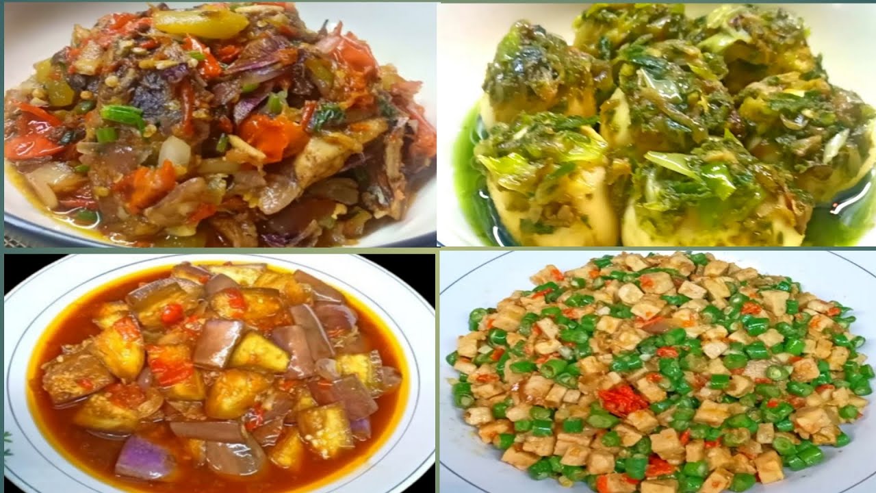 4 MENU MASAKAN UNTUK SEHARI HARI MUDAH DAN SIMPLE - YouTube