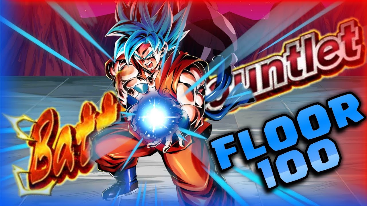 Battle Gauntlet Vs Super Saiyan God SS (Kaioken) Goku| FLOOR 100 - YouTube