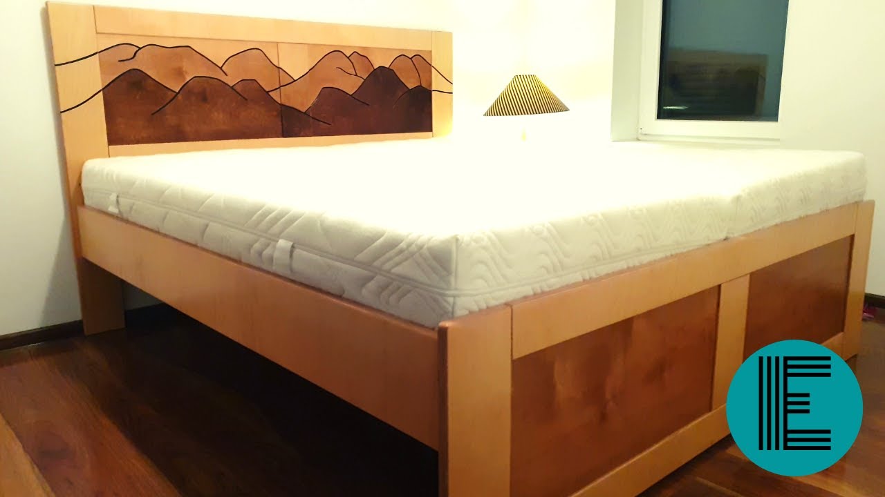 Making a Bed Frame/Plywood Furniture/How To/Woodworking - YouTube