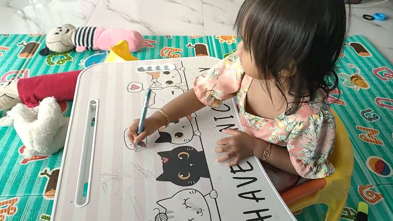 Jen Jen Learn to writing - YouTube