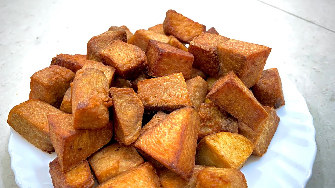 Crispy Suran Recipe In Gujarati | Suran Recipe | Suran Fry Recipe - YouTube