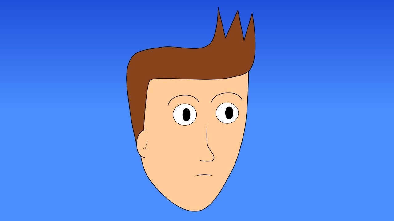 How To Make A Character In Moho 12 / Anime Studio - Part 1: Drawing The ...