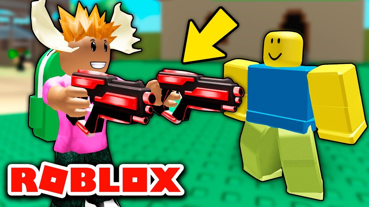 Dansk Roblox Weapon Simulator - VILD LASER PISTOL - YouTube