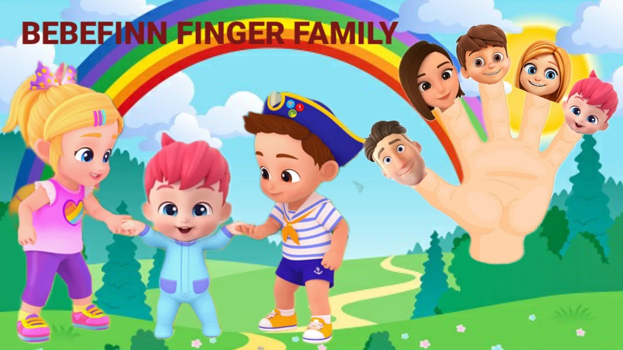 Bebefinn Finger Family | Where Is Daddy Finger? | Nursery Rhymes & Kids ...