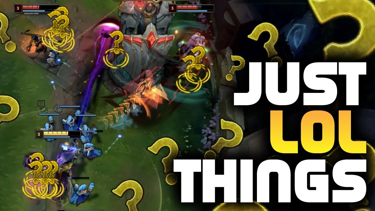 Just League of Legends Things - YouTube