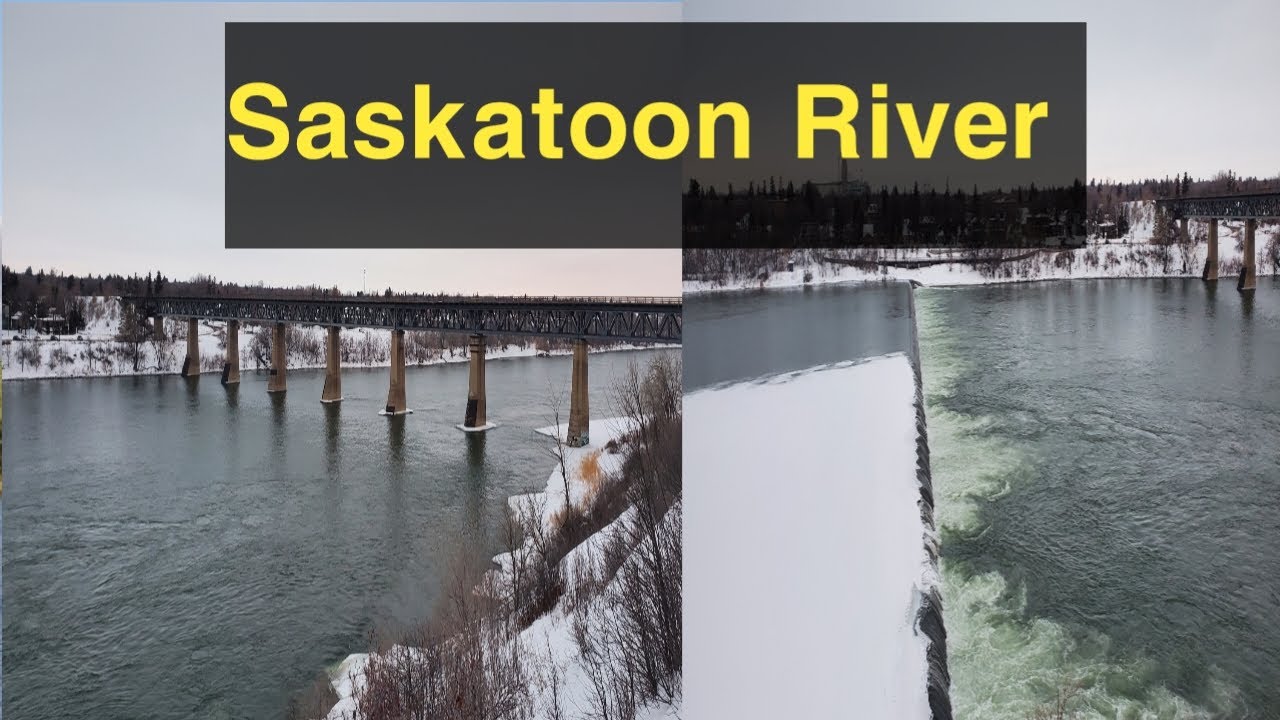 Tour on the banks of the Saskatoon River - YouTube
