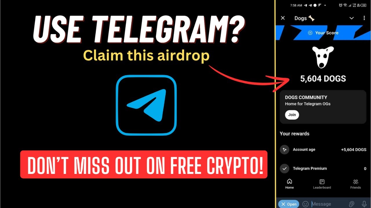 Use Telegram? You can probably get the $DOGS airdrop. Here's how to ...