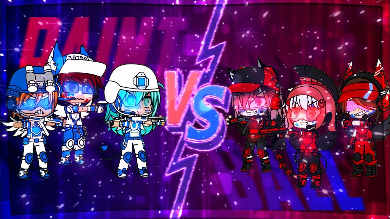 [GACHA CLUB] QUEM VAI PERDER ??! - Paint Ball 1/2 - YouTube