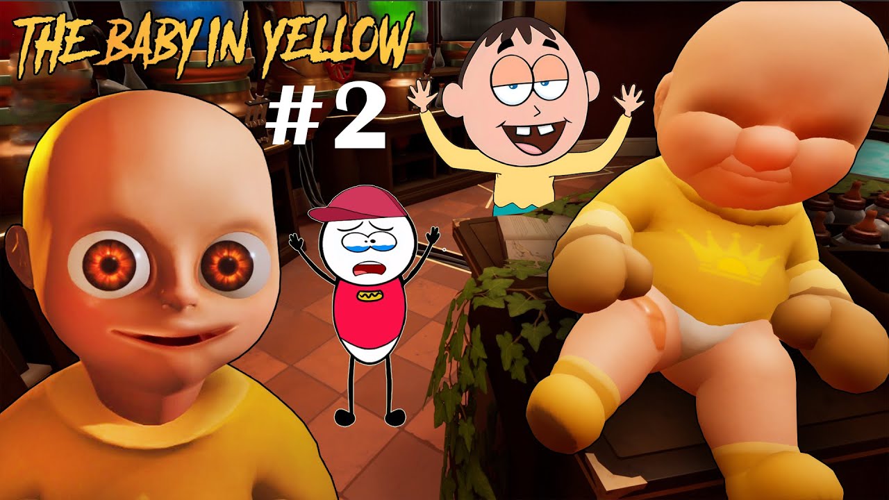 MOTAA BABY 👺👺 The Baby In Yellow Black Cat Part 2 | Khaleel Aur Motu ...