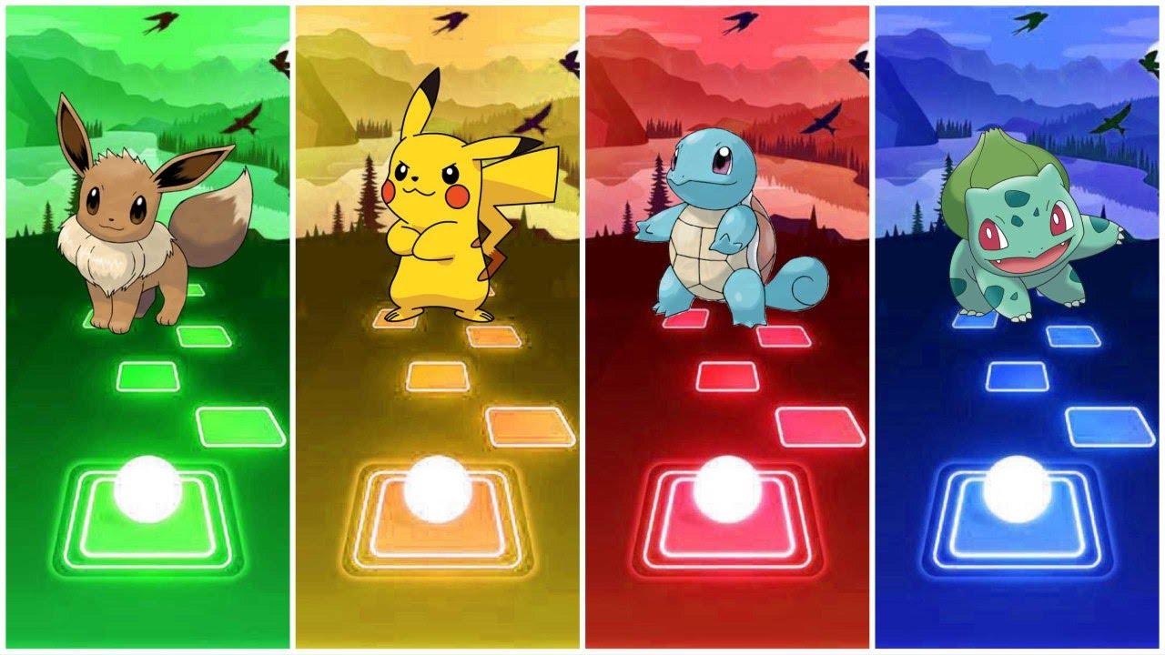 Tiles Hop EDM - Pokemon & Pikachu - YouTube