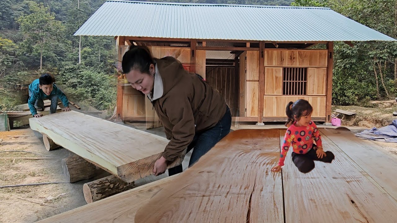 Assemble doors, move large wooden panels to make beds to complete your ...