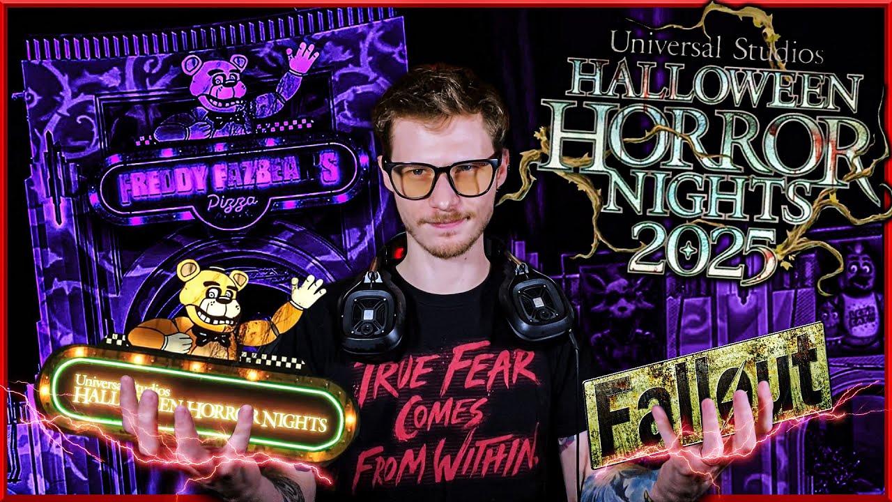 Five Nights at Freddy's and Fallout Haunted House at Halloween Horror ...