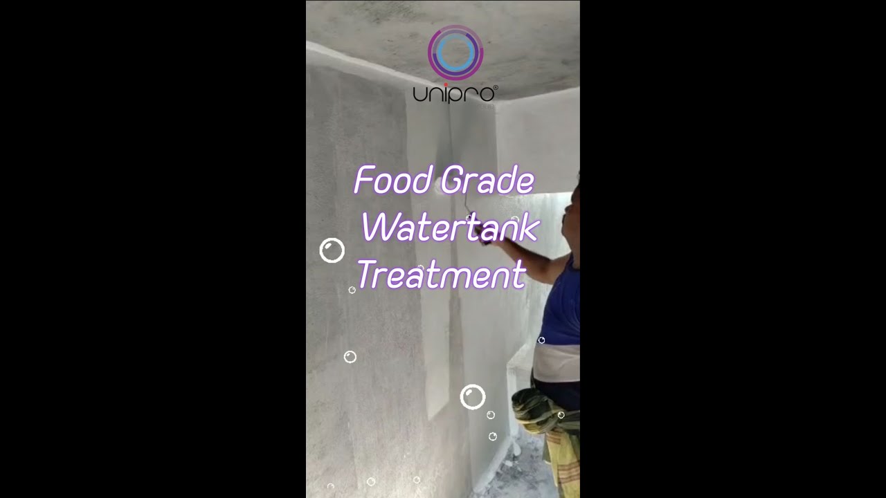 Food Grade Sump Watertank Coating | UniPro® Waterproofing - YouTube