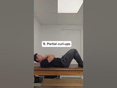 Partial curl-ups #youtherapy - YouTube