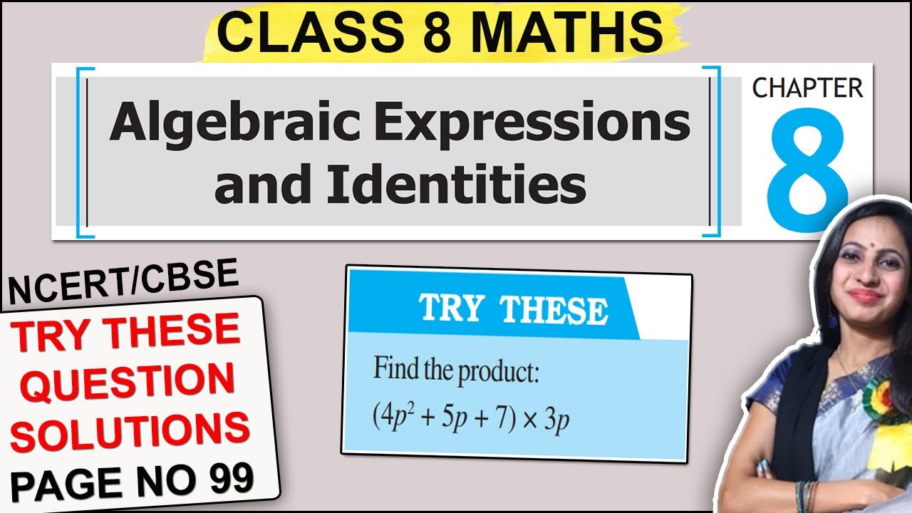 Class 8 Math Chapter 8 Try These Question Solution | Page no 99 ...