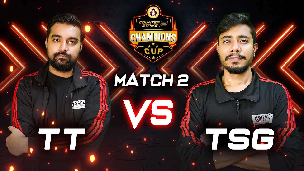 GAMICONN | CS2 | CHAMPIONS CUP| MATCH 2 | TT VS TSG 🏆🏆 - YouTube