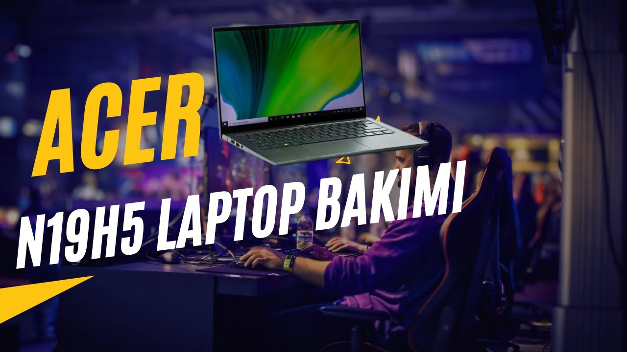 Acer n19h5 fan bakımı - YouTube