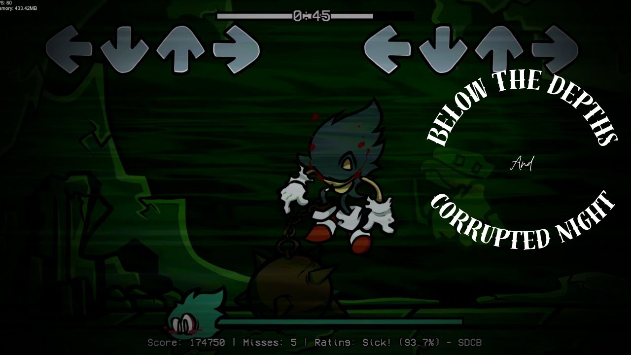 Sonic Is Drowning! | Friday Night Funkin Vs Below The Depths - YouTube