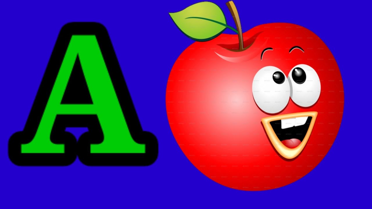 ABCD | abc | a for apple b for ball | abcd lu telugu lo - YouTube
